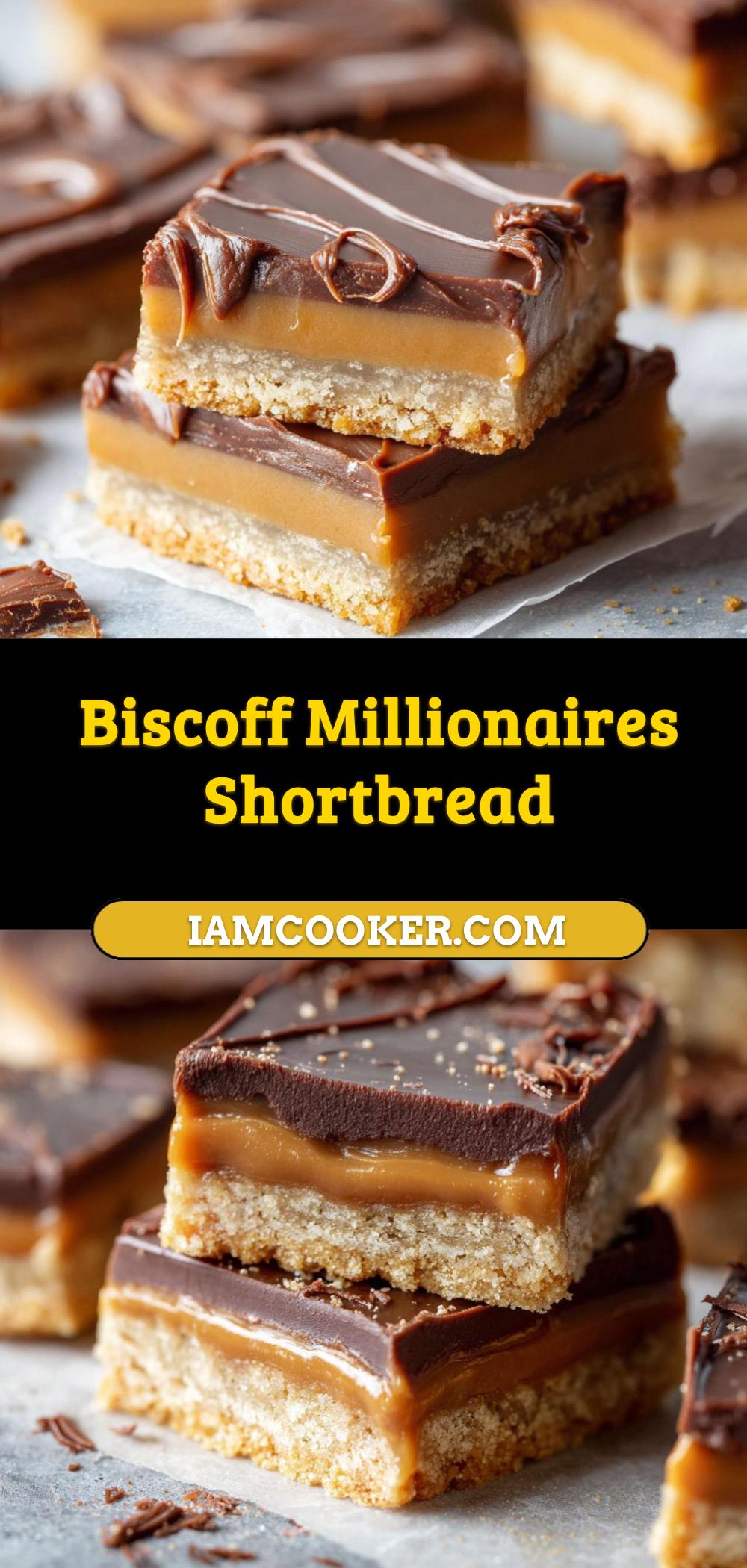 Irresistible Biscoff Millionaires Shortbread Delight - Iam Cooker
