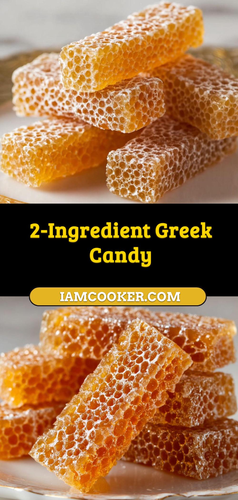 Easy Greek Sesame Honey Candy with Two Ingredients - Iam Cooker